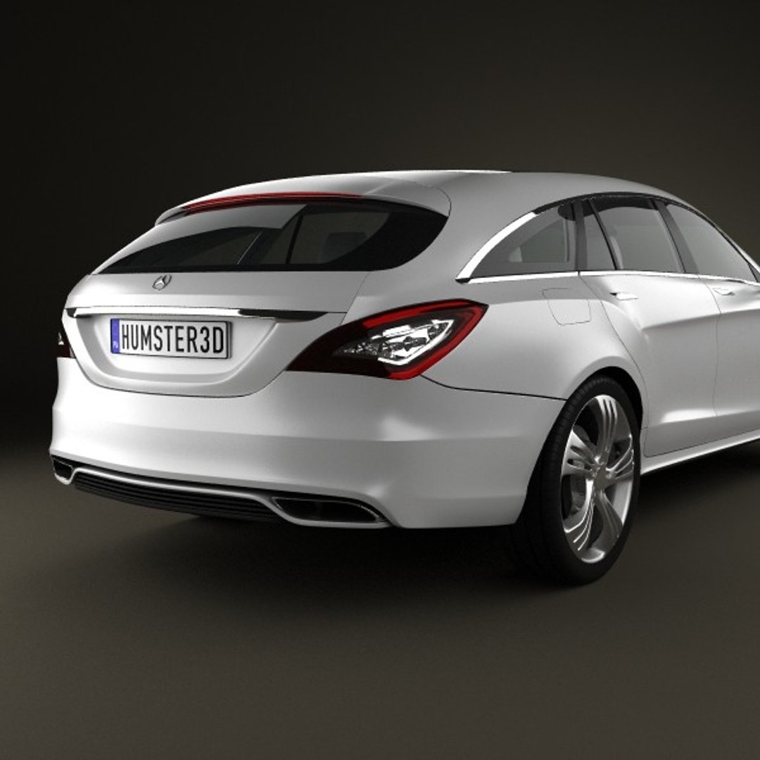 mercedes-benz shooting break 3d model