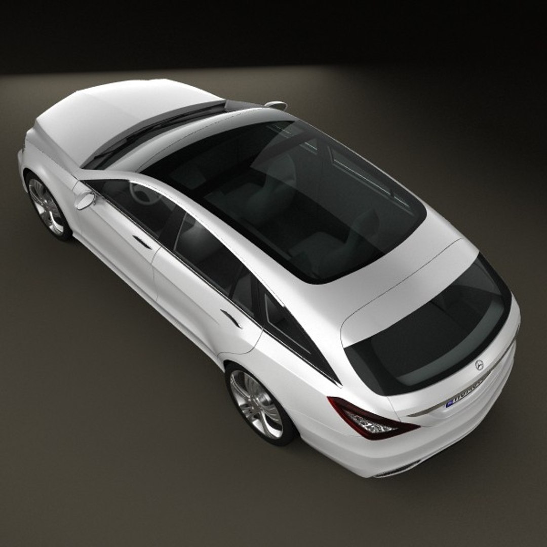 mercedes-benz shooting break 3d model