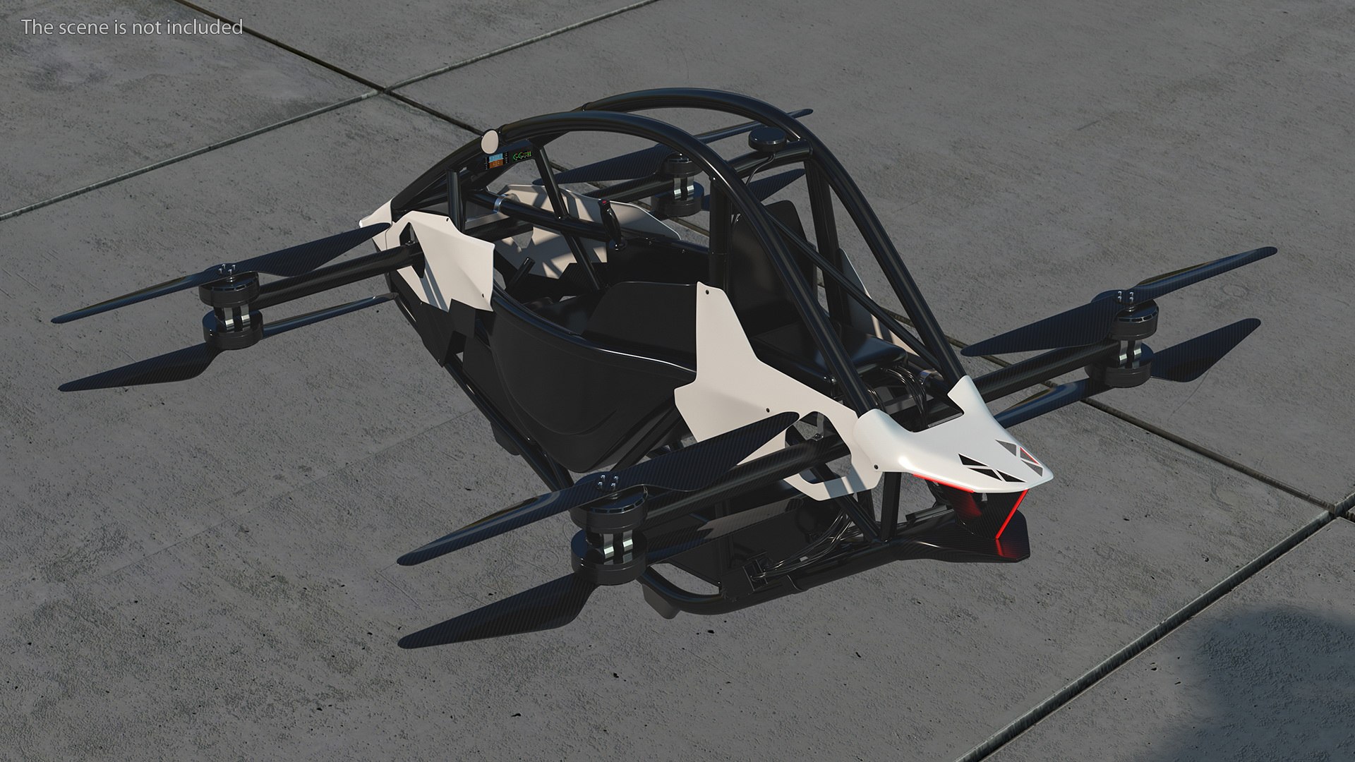 3D Manned Drone - TurboSquid 1914496
