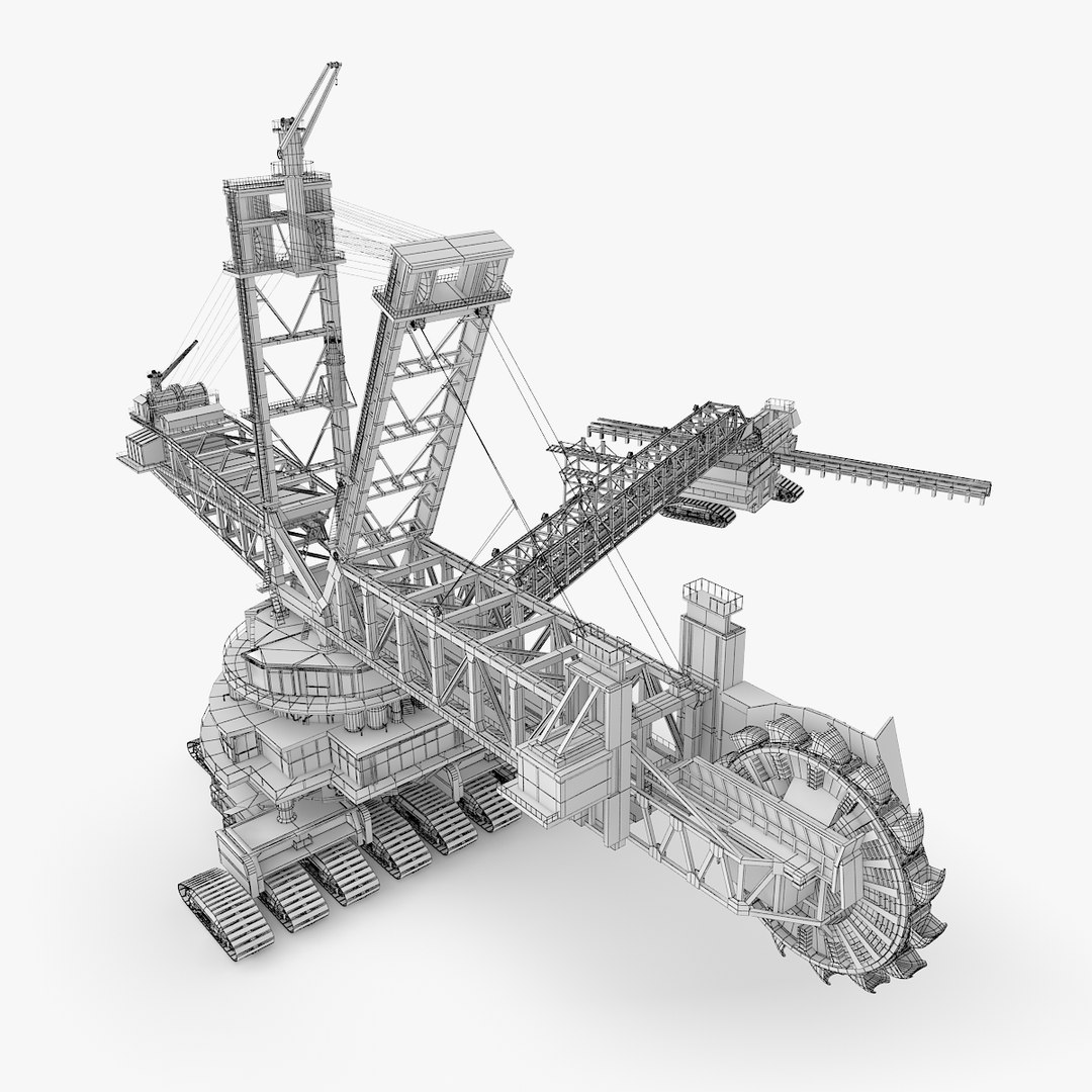 3D model bagger 288 industrial | 1146260 | TurboSquid