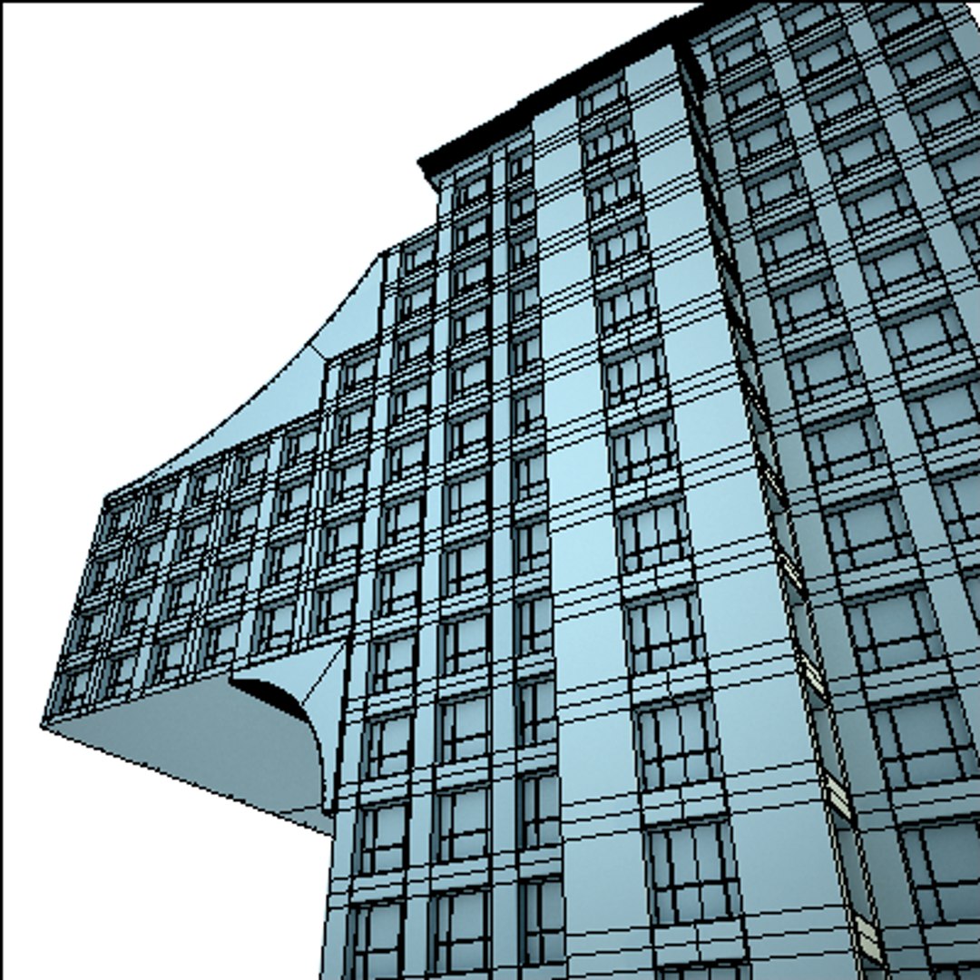 Building Shape Number 1 3d Model