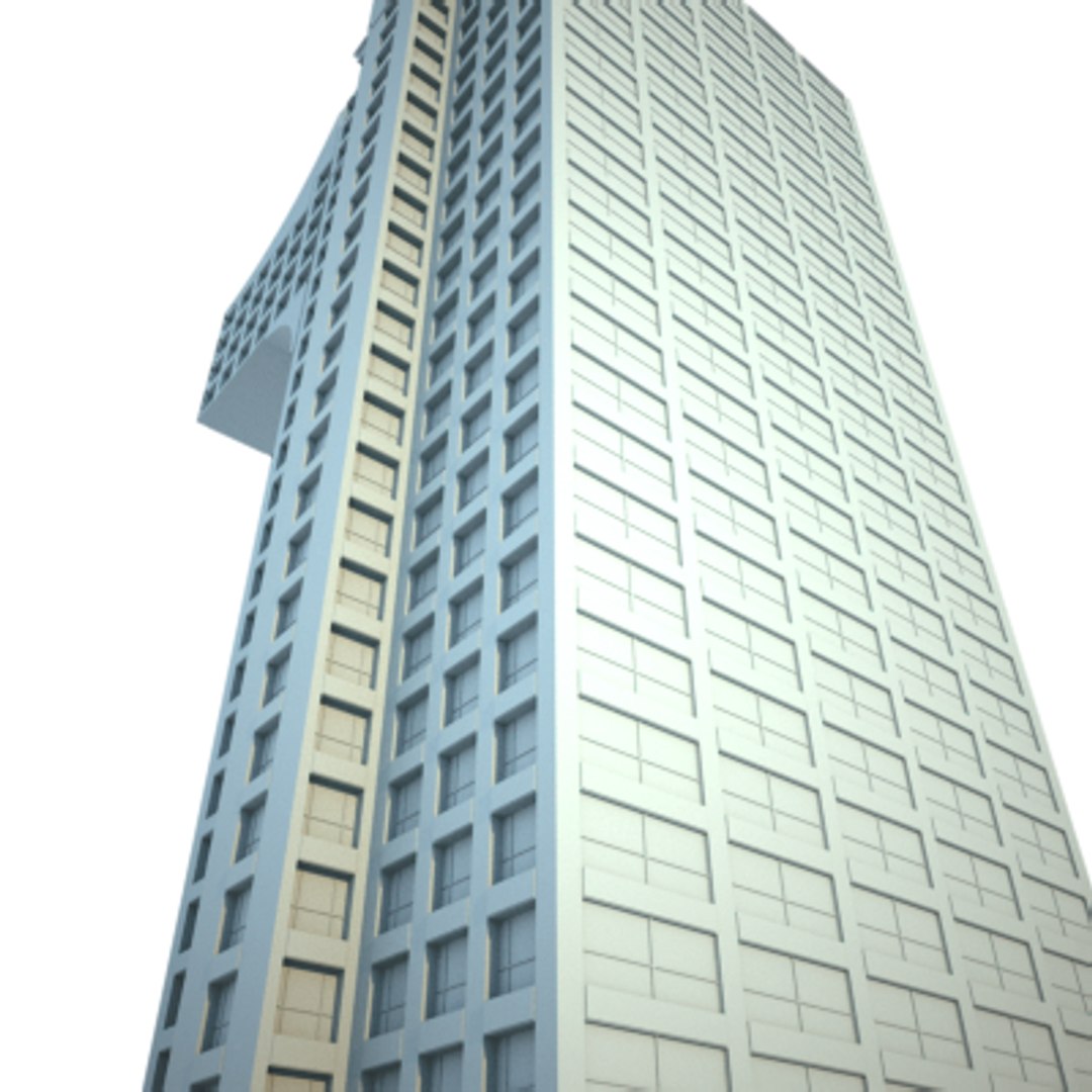 Building Shape Number 1 3d Model