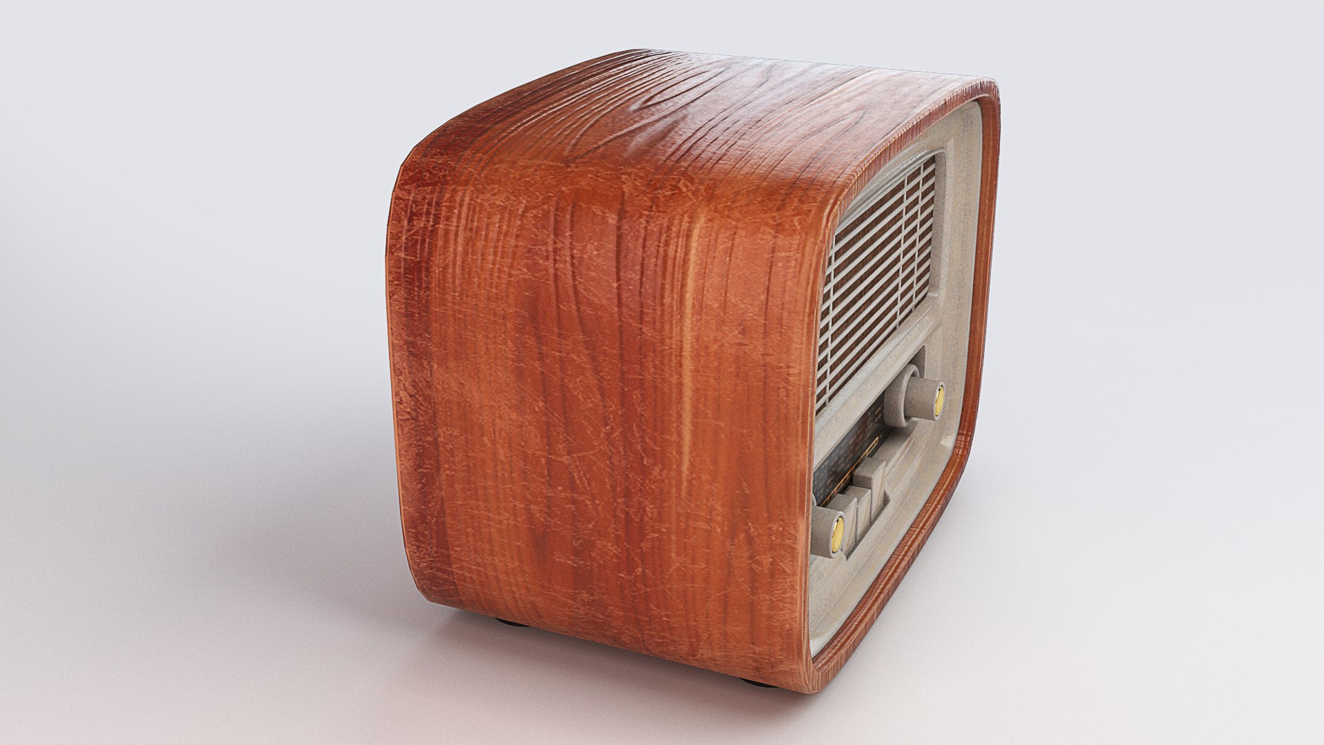 3D Model Old Radio - TurboSquid 1810618