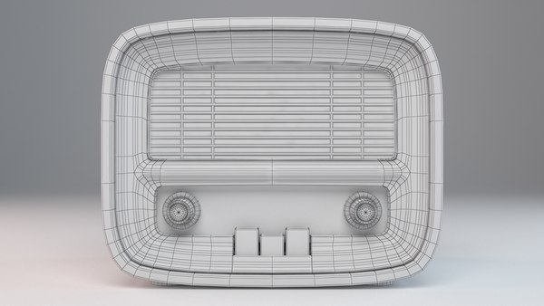 3D model Old Radio - TurboSquid 1810618