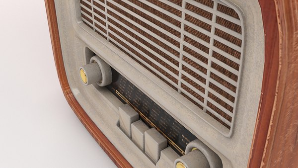 3D model Old Radio - TurboSquid 1810618
