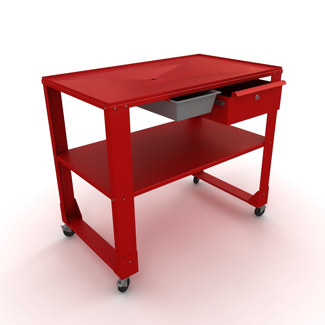 Engine Repair Table 3d Model