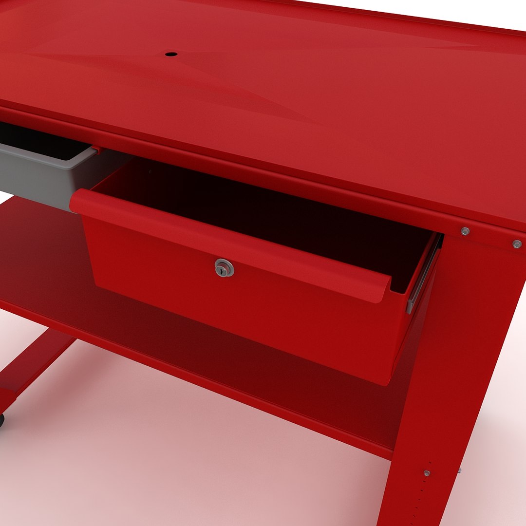 Engine Repair Table 3d Model