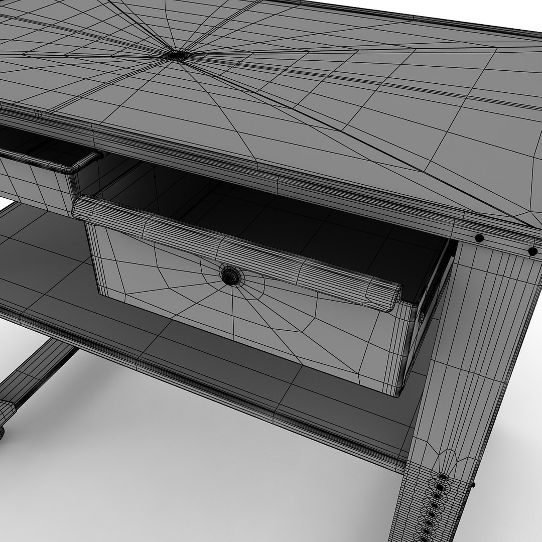 Engine Repair Table 3d Model