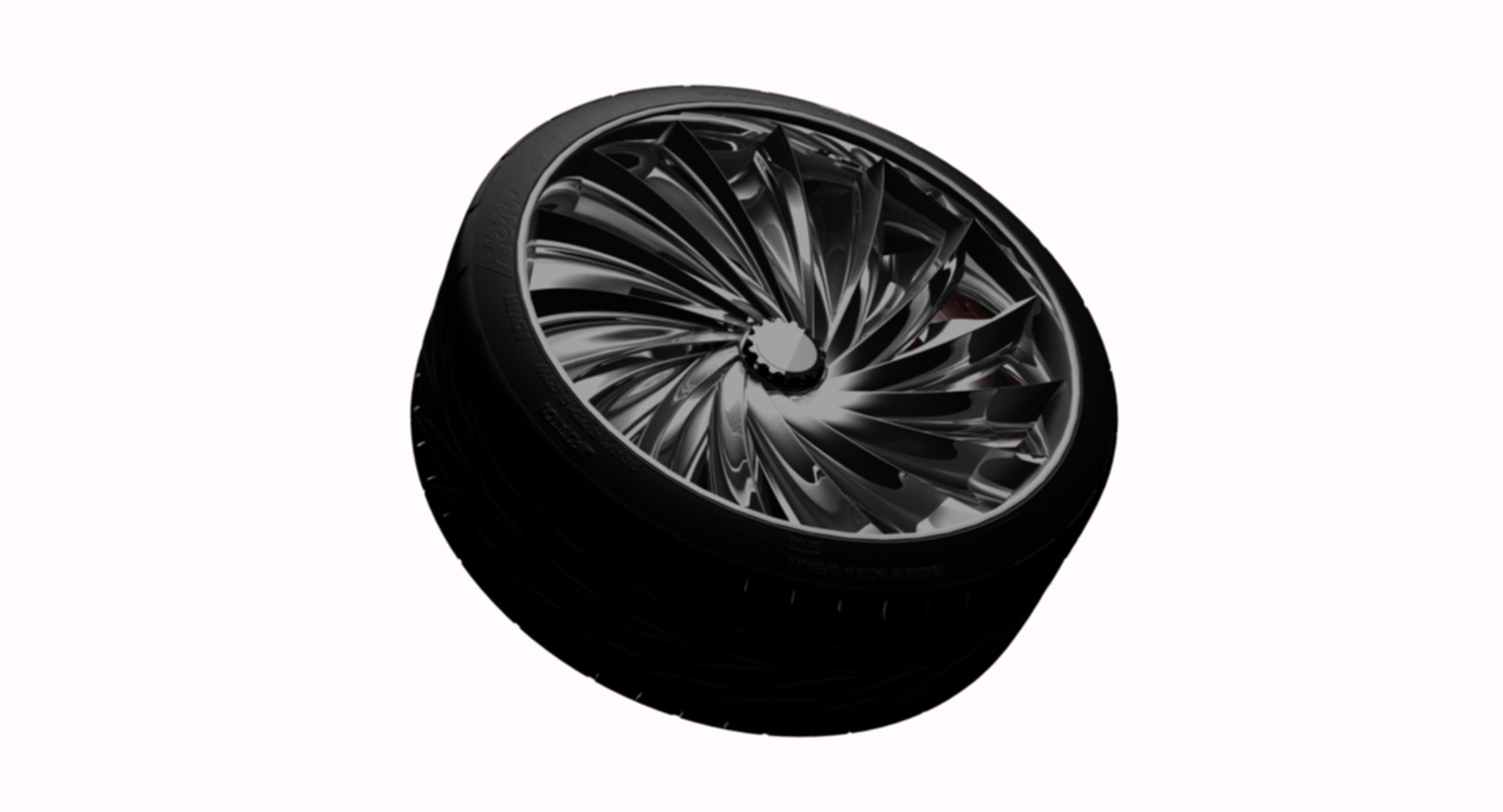 3D rim chrome wheel - TurboSquid 1379210