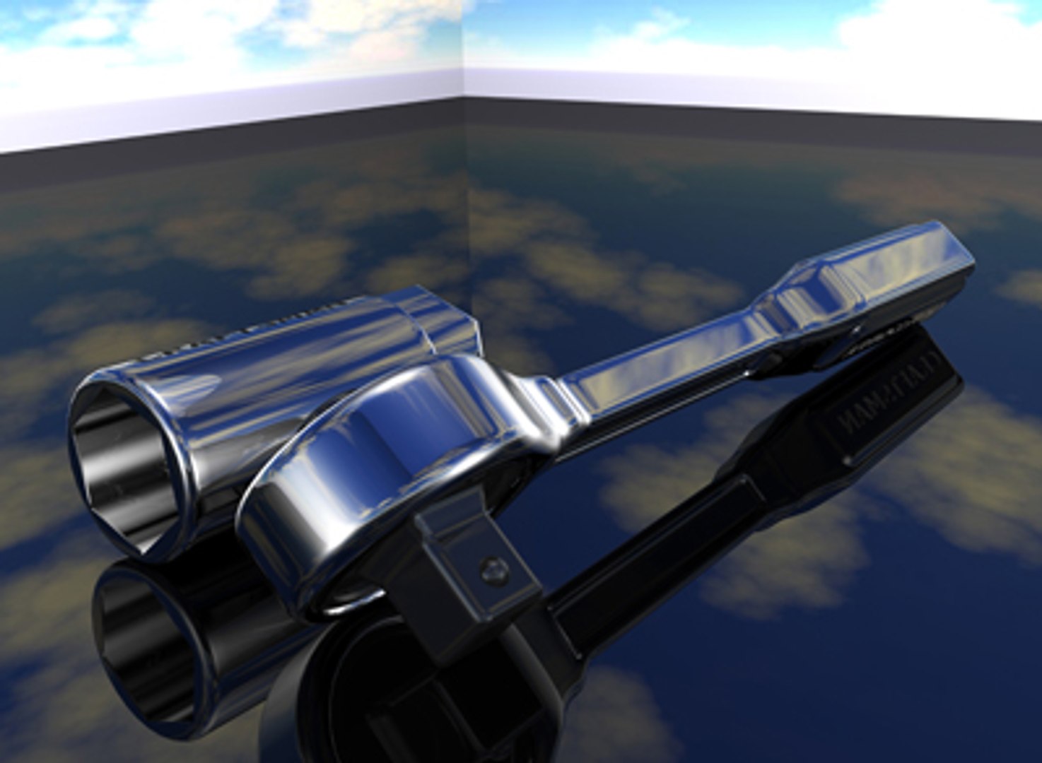 Craftsman Socket Wrench 3d Model