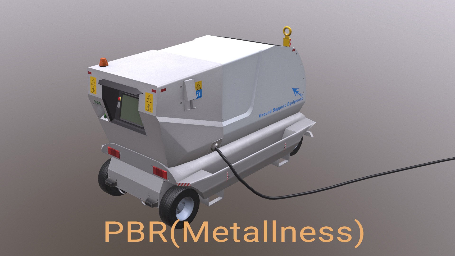 3D Modern Ground Power Unit - TurboSquid 1923279