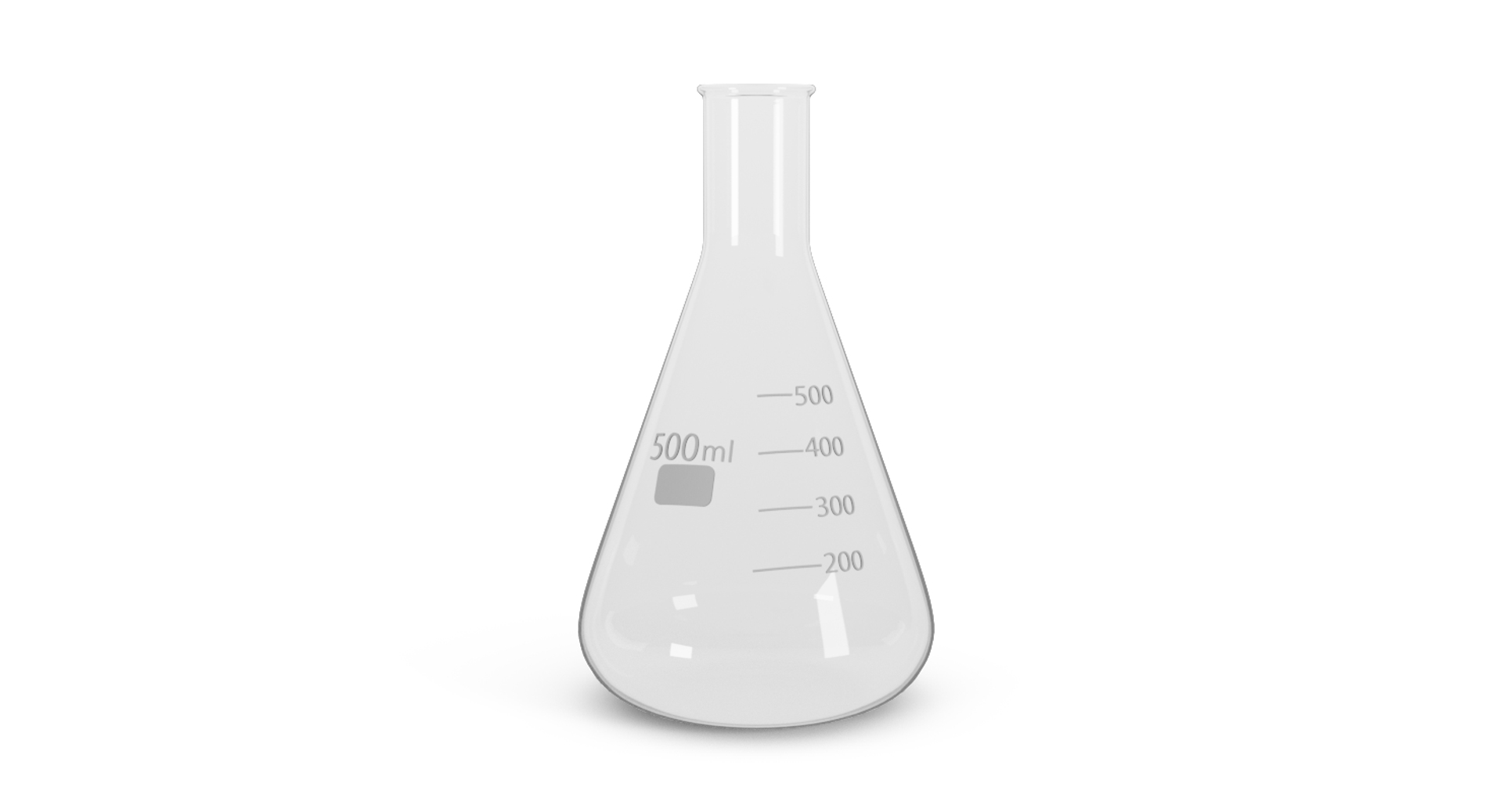 Conical flask medium 3D model - TurboSquid 1408645
