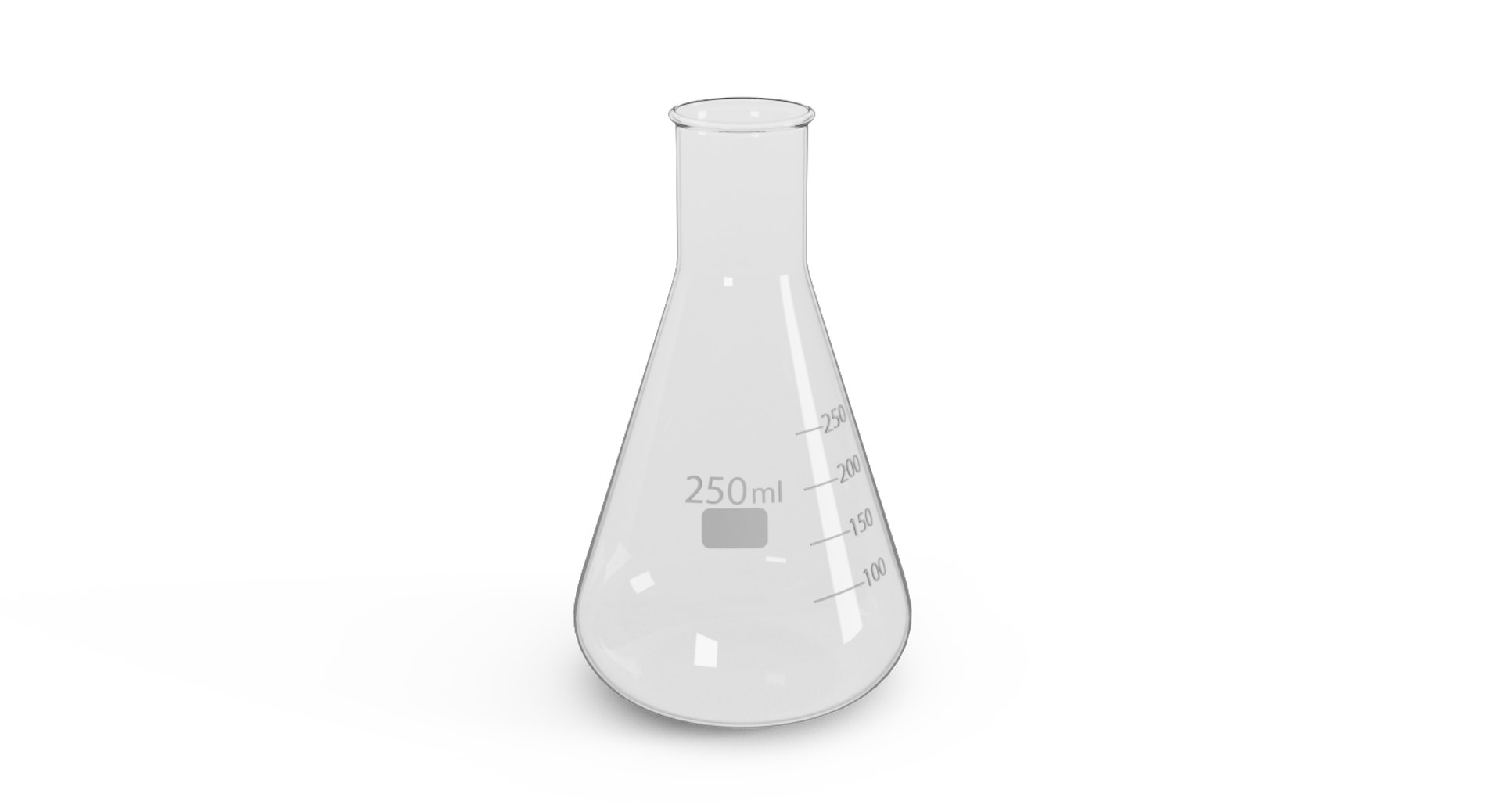 Conical Flask Medium 3D Model - TurboSquid 1408645