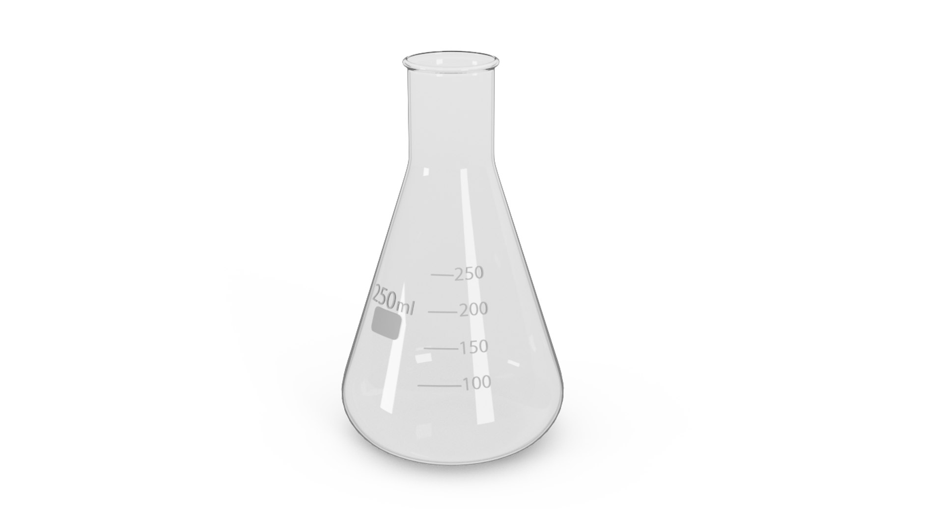 Conical Flask Medium 3D Model - TurboSquid 1408645