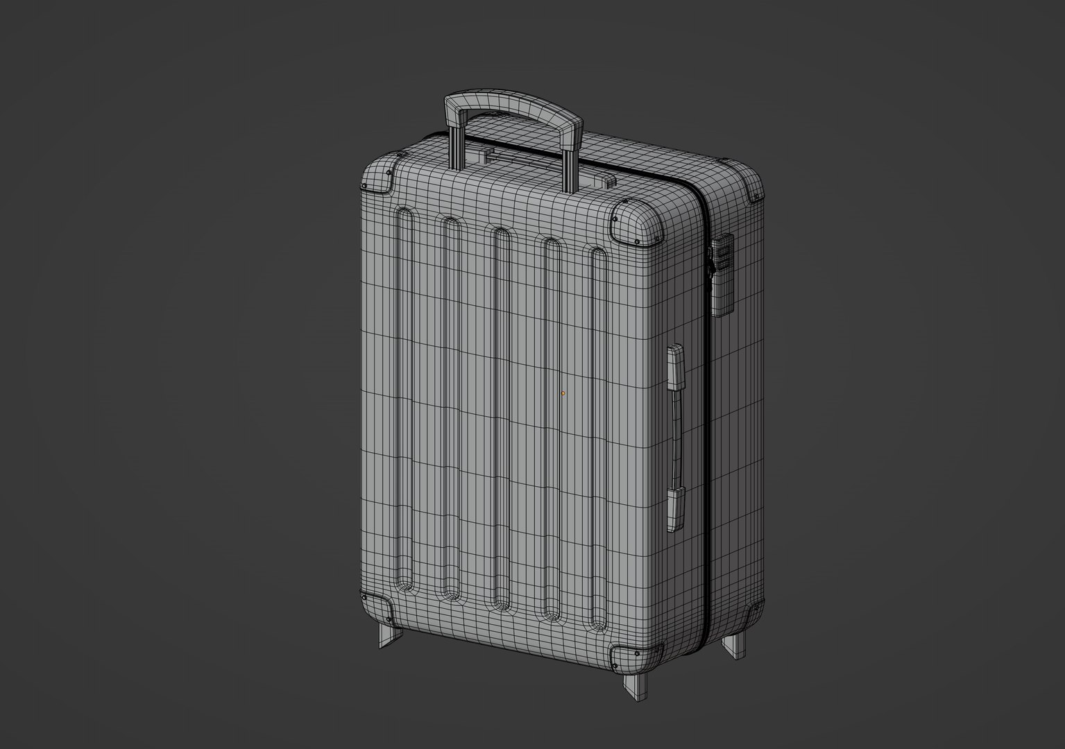 3D Model Luggage Suitcase - TurboSquid 2198452