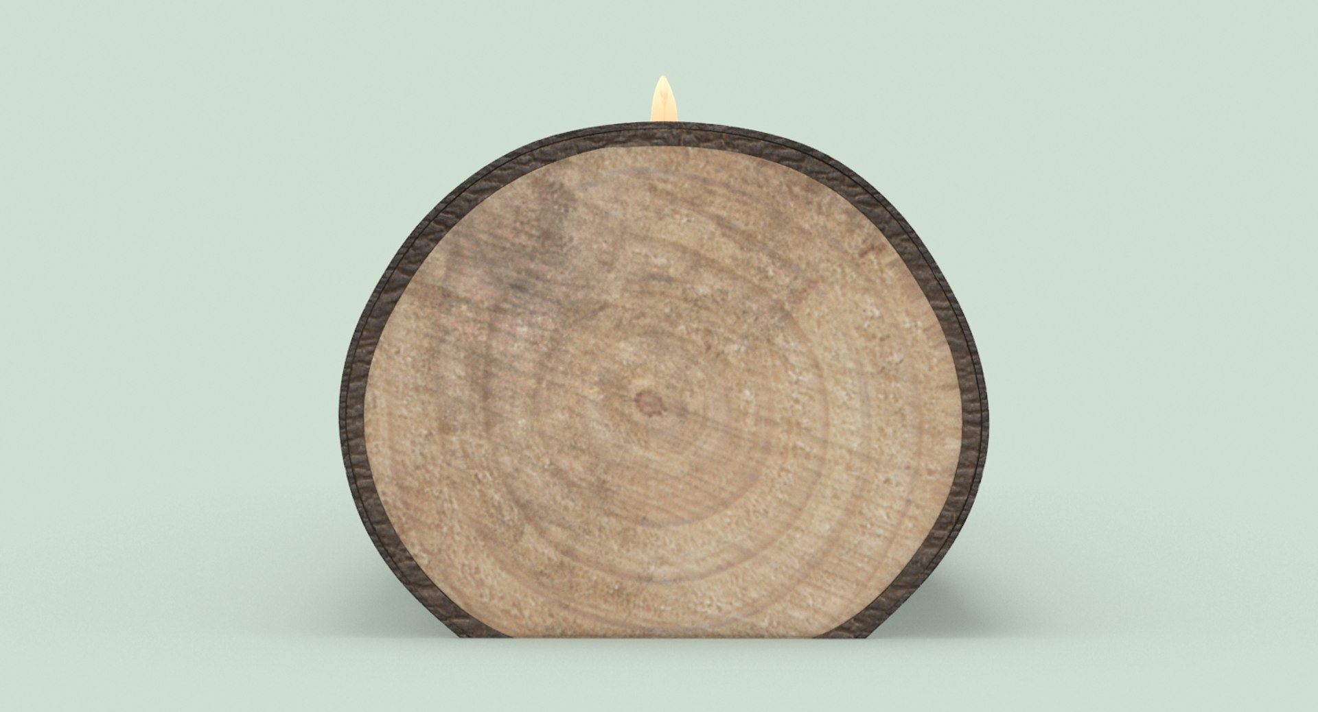 Birch-yule-log---lit 3D model - TurboSquid 1362585