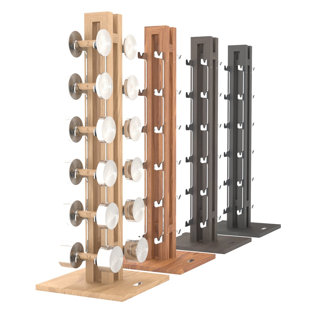 Free 3D Model Paragon Studio Luxury Gym Equipment - Vertical Dumbbell ...