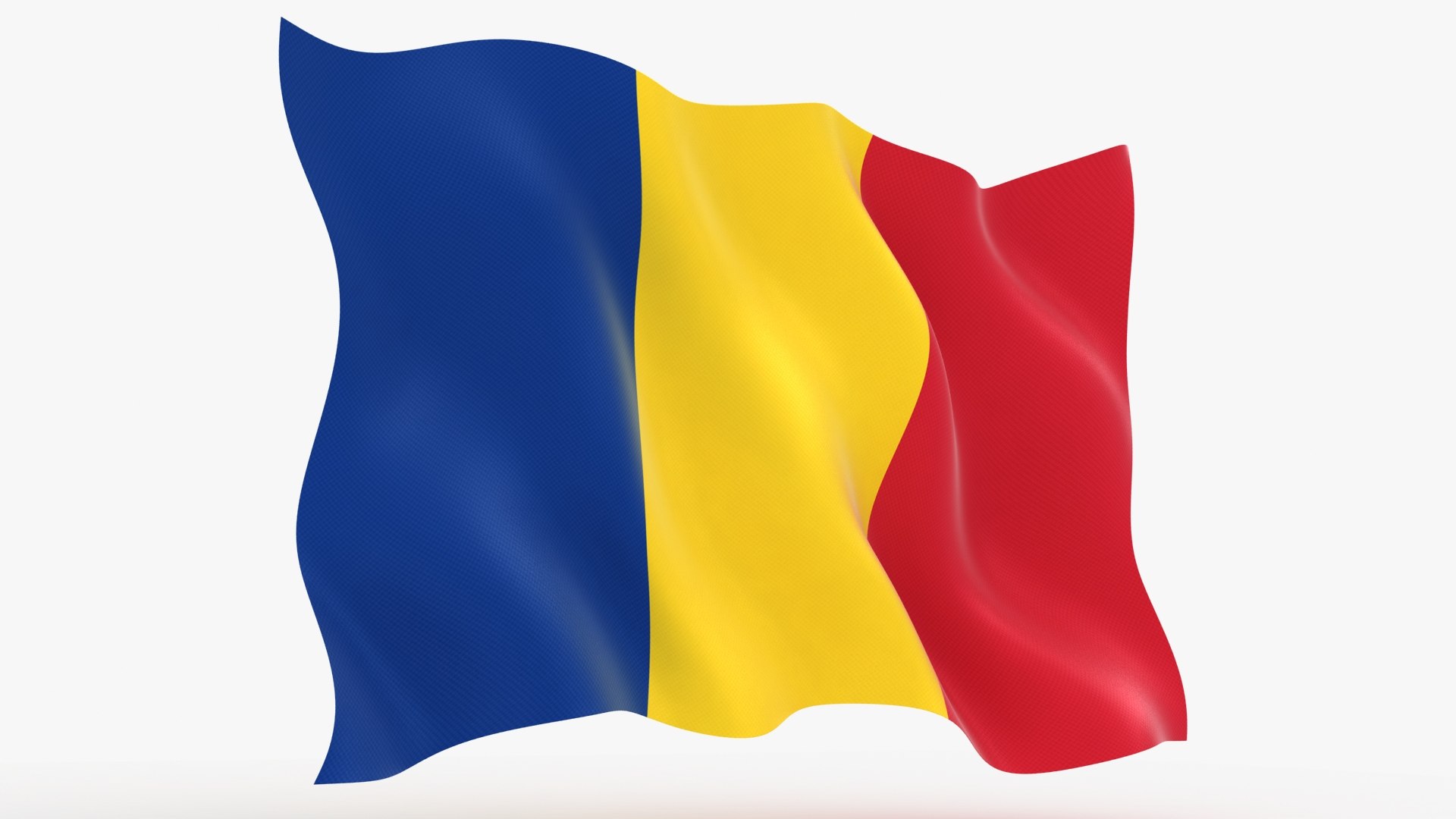 Romanian Flag Animated