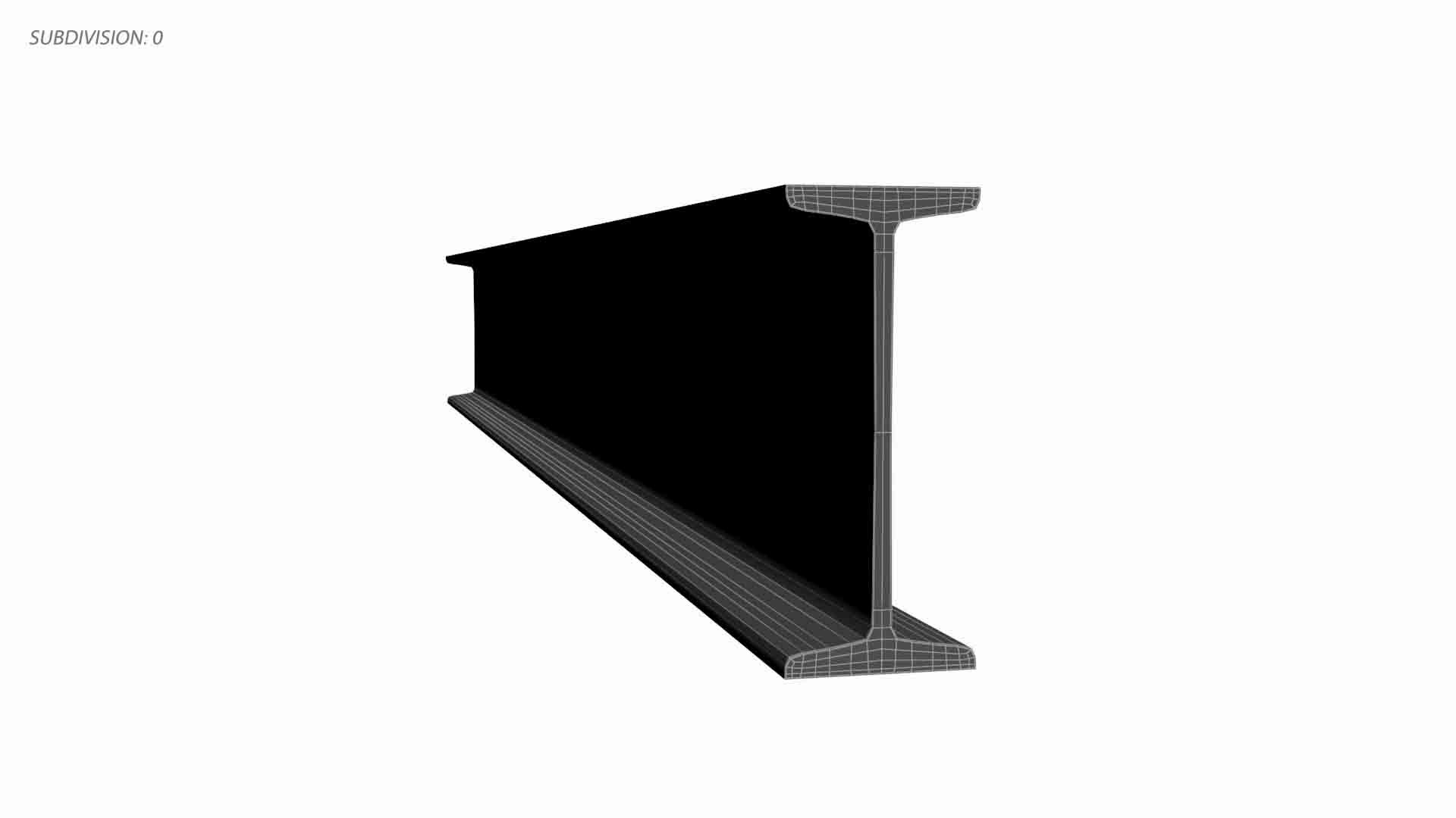 3D IPN Metalic Beam - TurboSquid 2055517