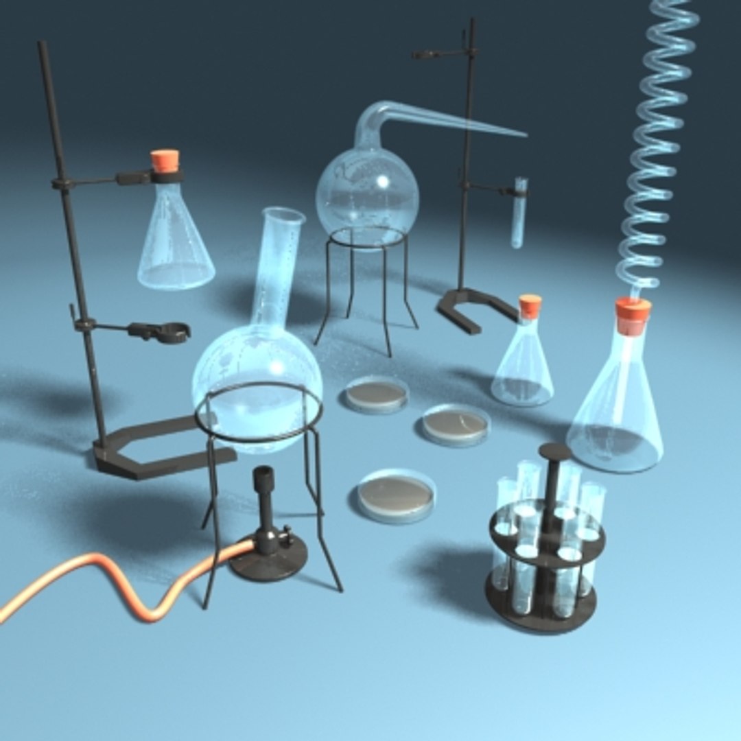 Laboratory Equipment 3d Max