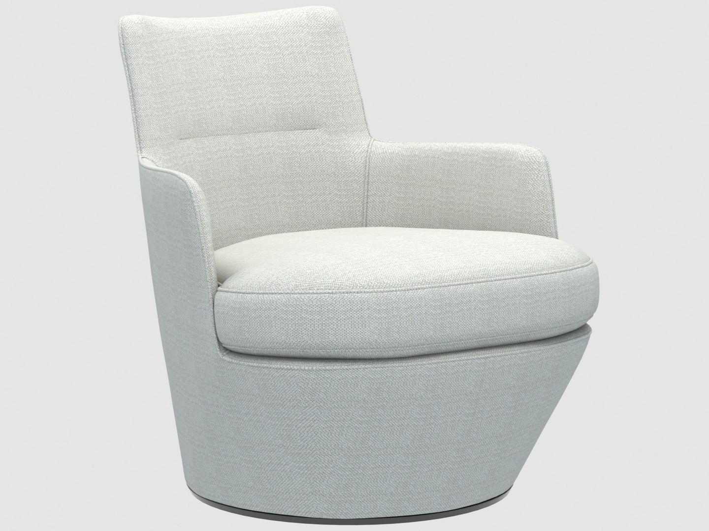 3D Lo Turn Lounge Chair Model - TurboSquid 1465840