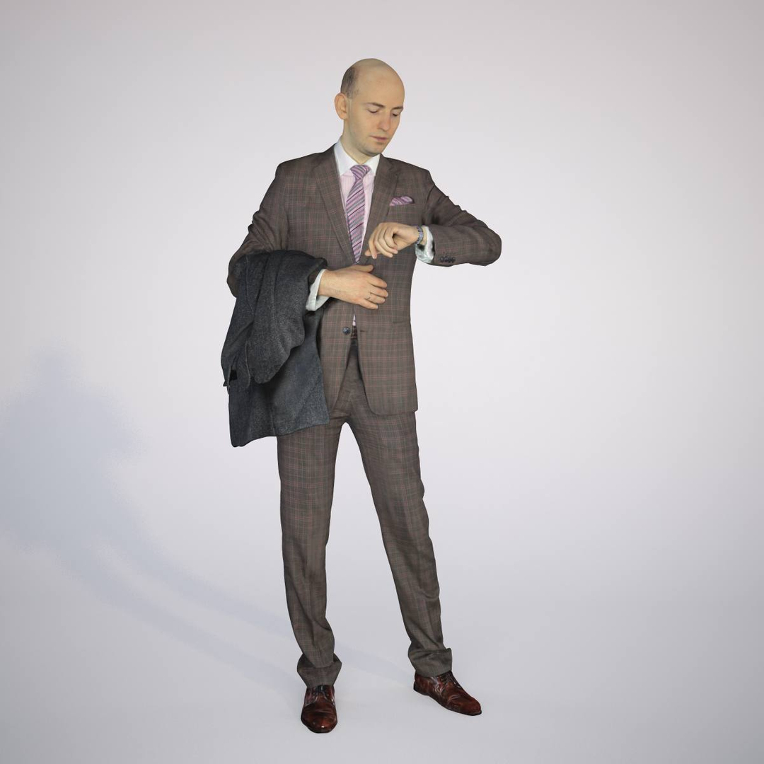 man male human 3d obj