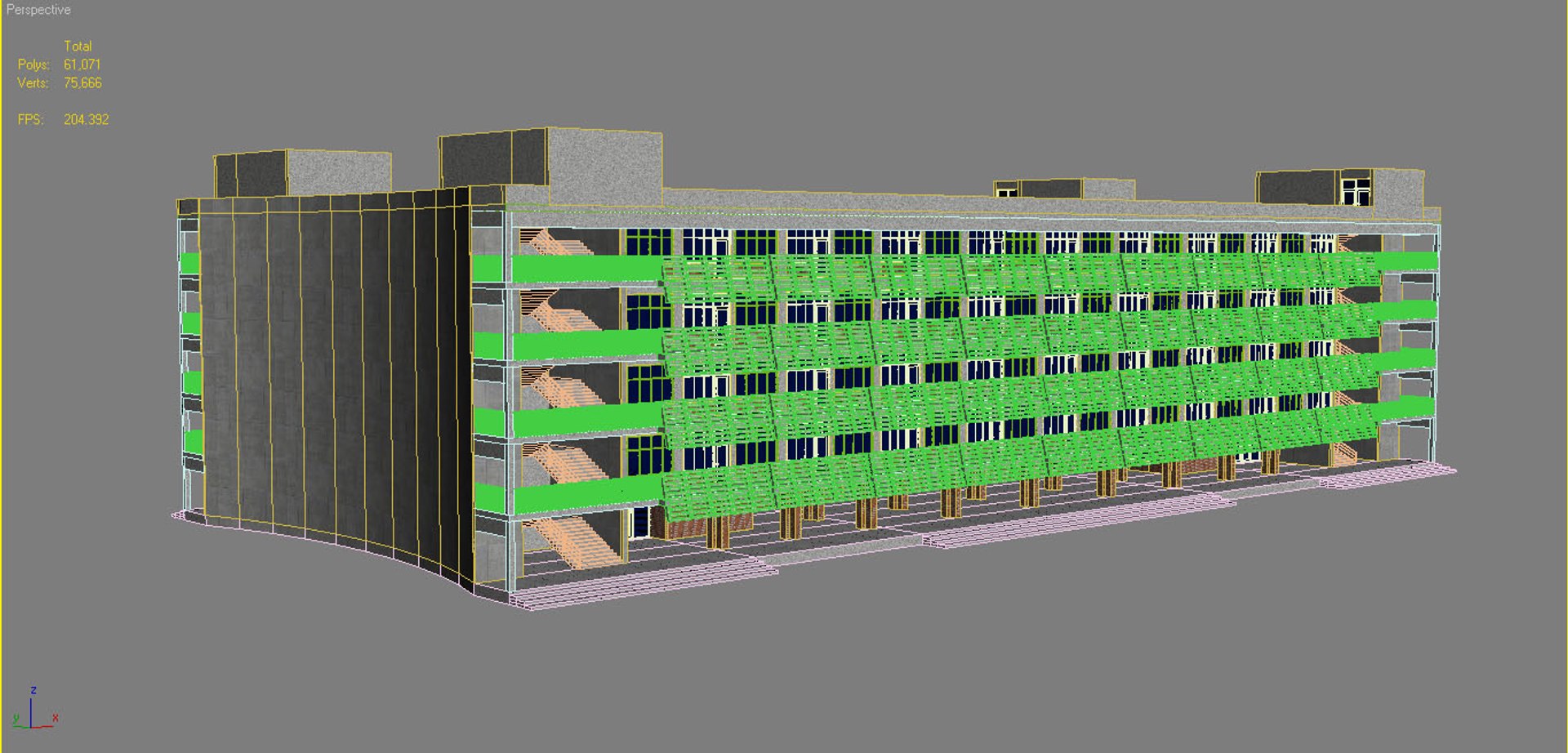 3D Building 4 Model - TurboSquid 1368010