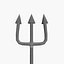 3D halloween devil s fork - TurboSquid 1214067