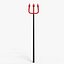 3D halloween devil s fork - TurboSquid 1214067