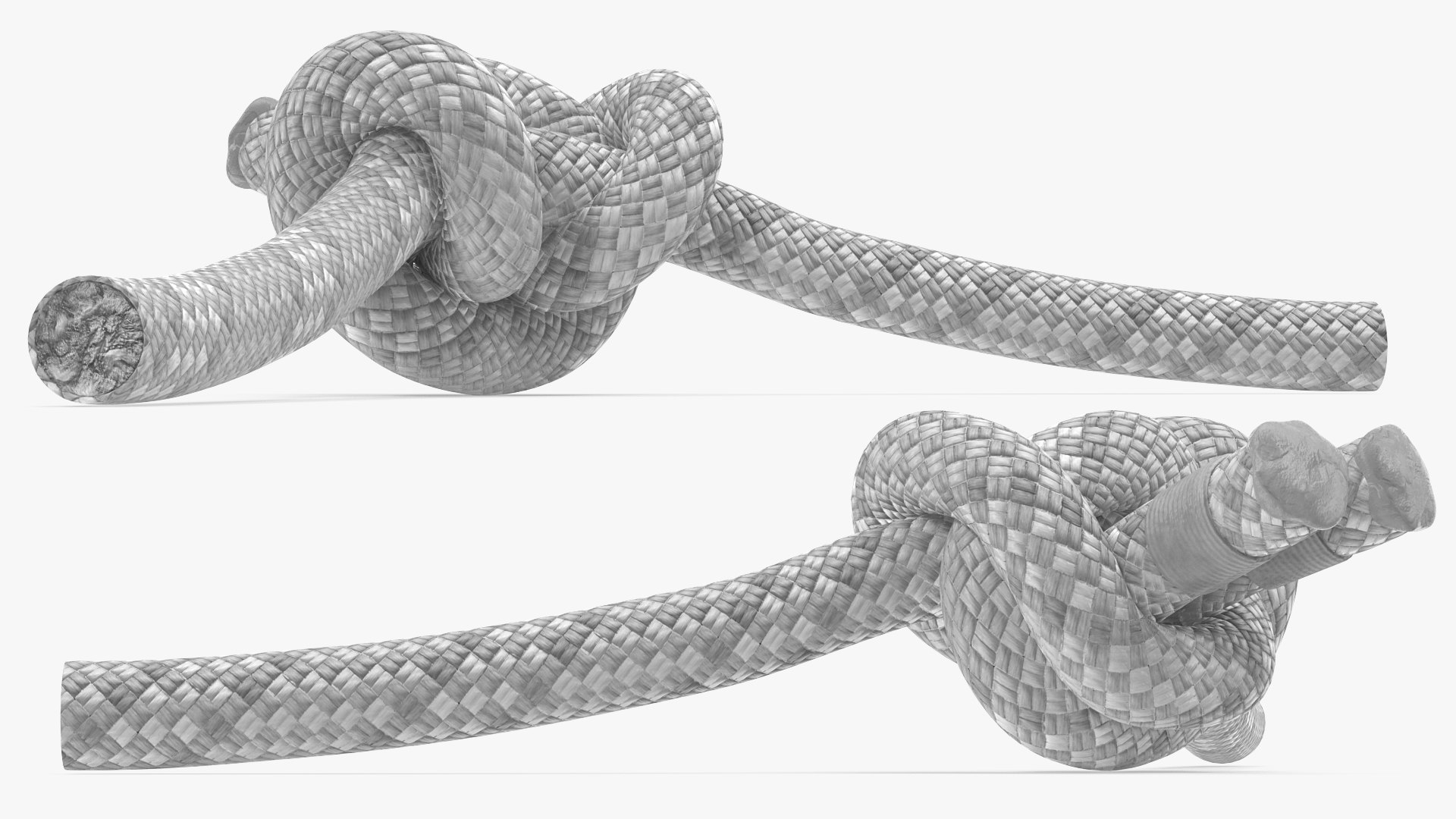 3D alpine butterfly bend knot - TurboSquid 1649115