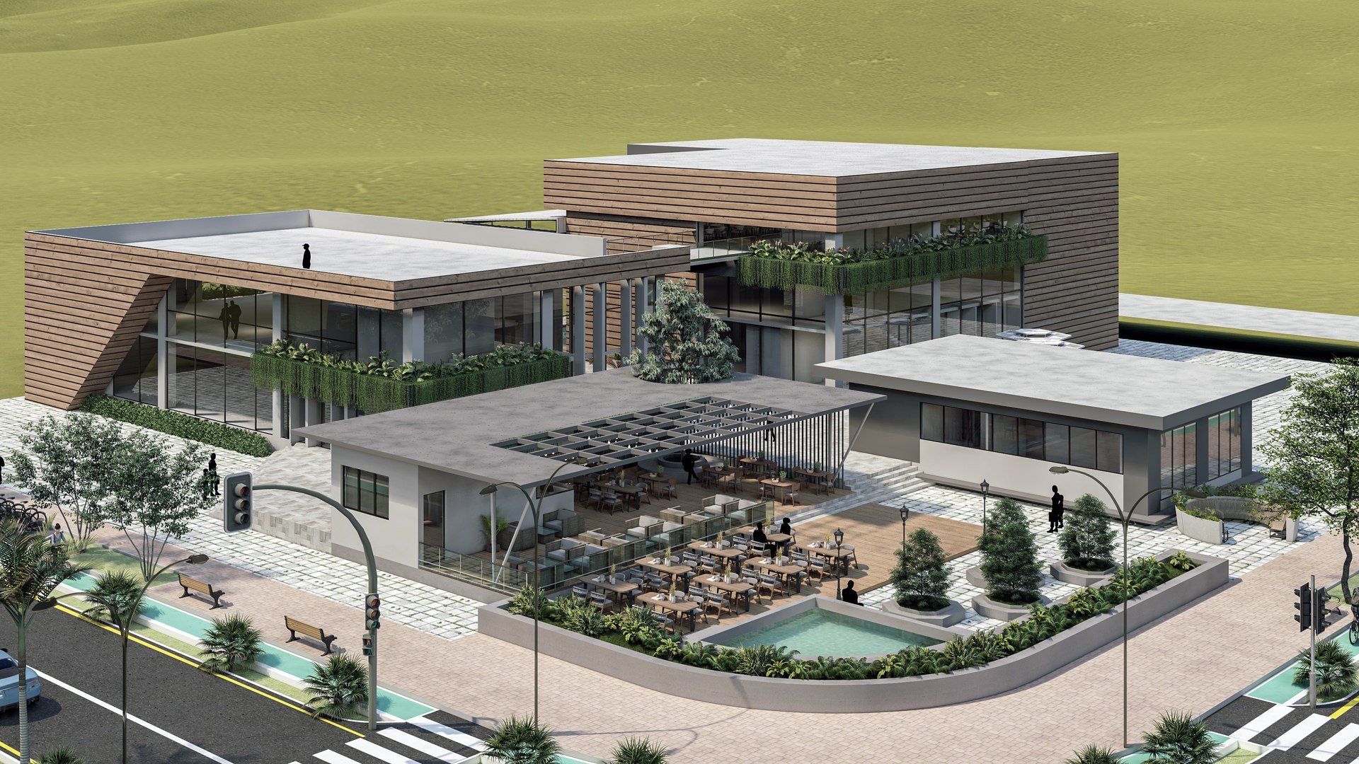 3D Model Community Center - TurboSquid 2384924