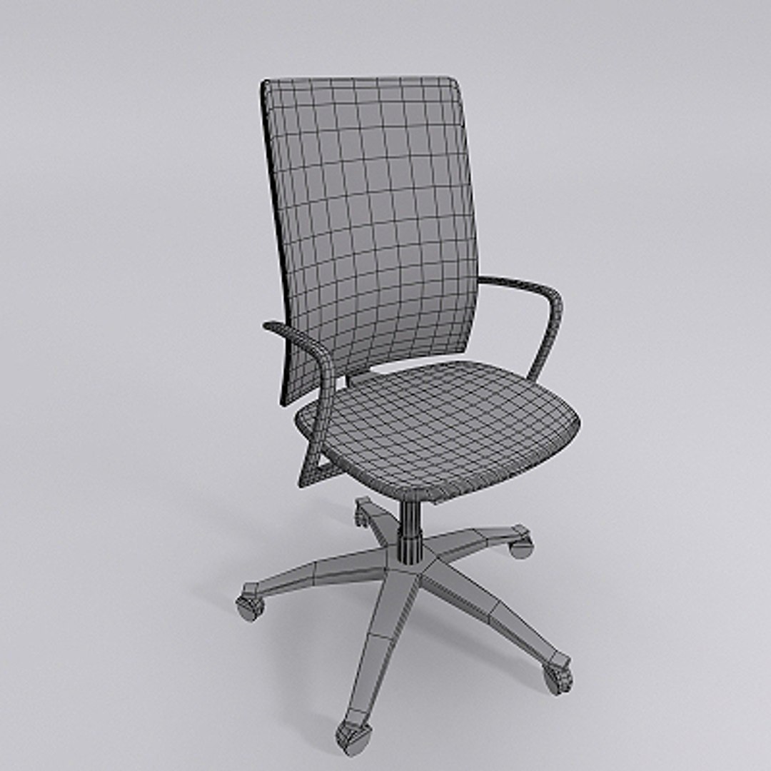Office Chair - Materials 3d Model