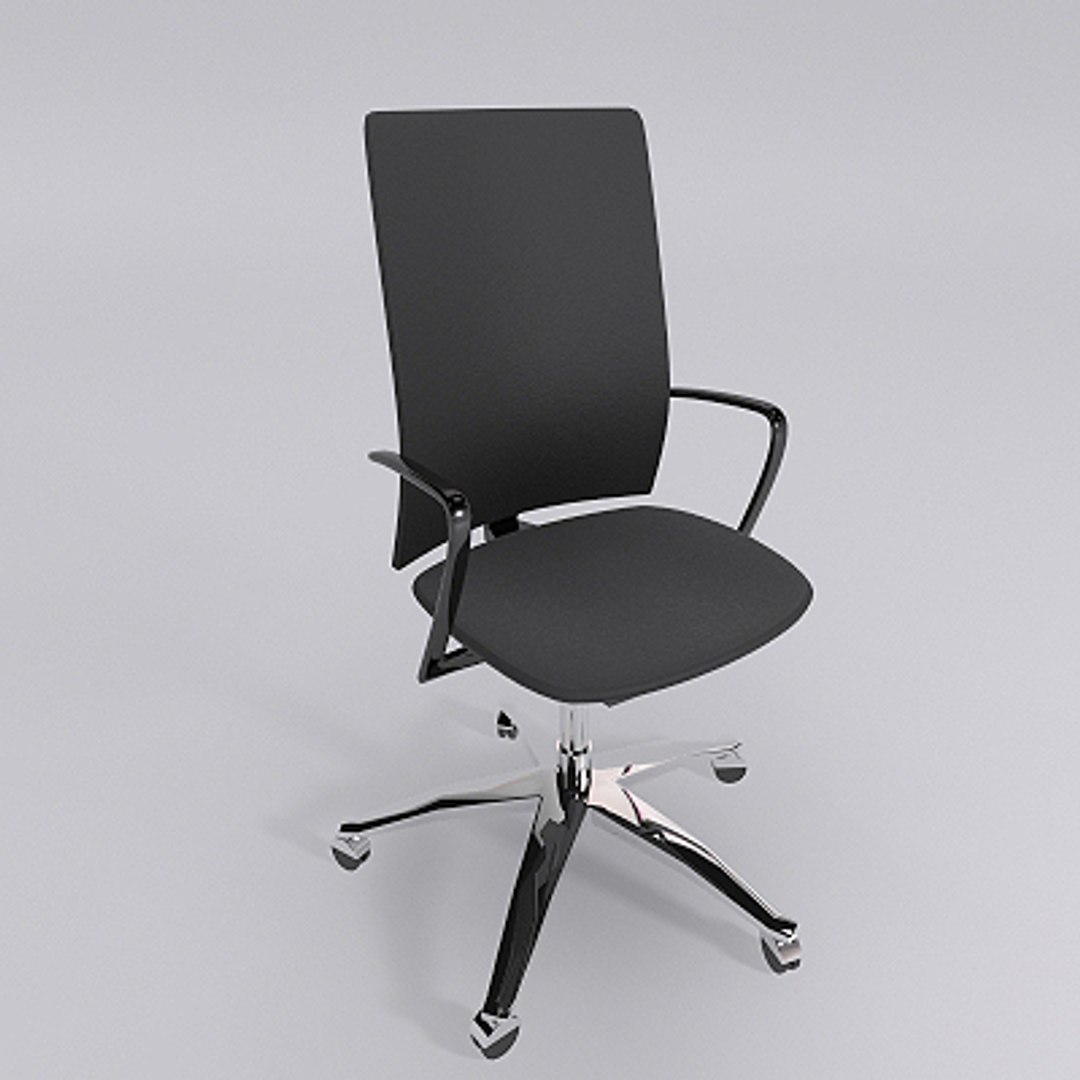 Office Chair - Materials 3d Model