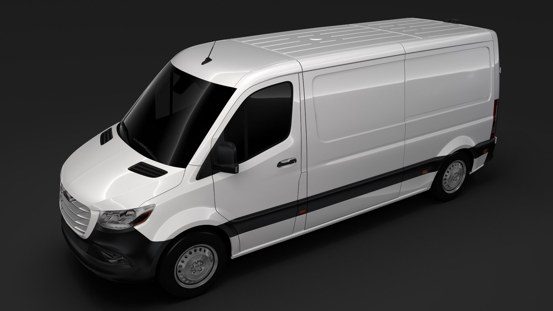 Freightliner Sprinter Panel Van 3D Model - TurboSquid 1371249