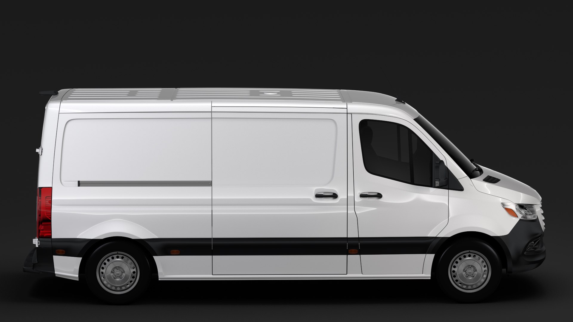 Freightliner Sprinter Panel Van 3D Model - TurboSquid 1371249