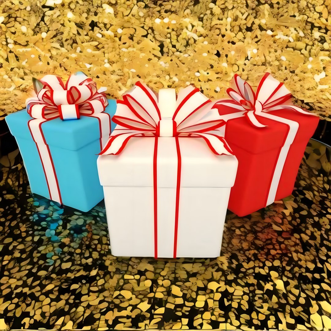 3D Model Gift Box - TurboSquid 2034736