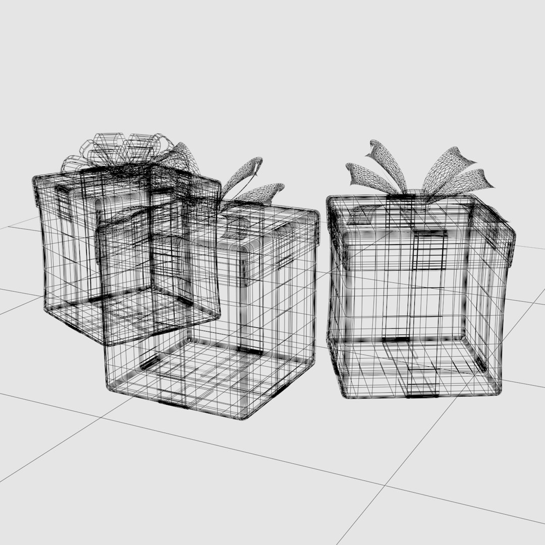 3D Model Gift Box - TurboSquid 2034736