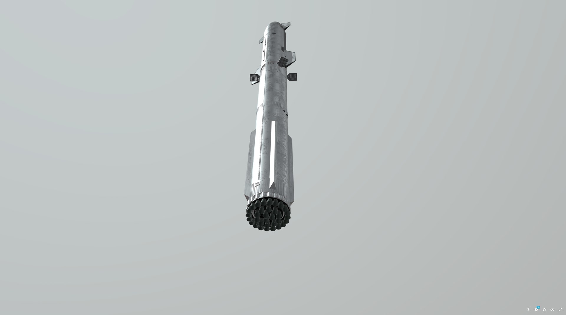 SpaceX Starship Model 3D Model - TurboSquid 2317001