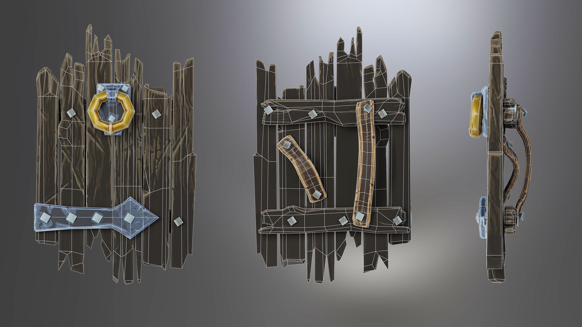 Animated Low Poly Game Ready Skeleton Pack Recruit Warrior Boss 3D ...