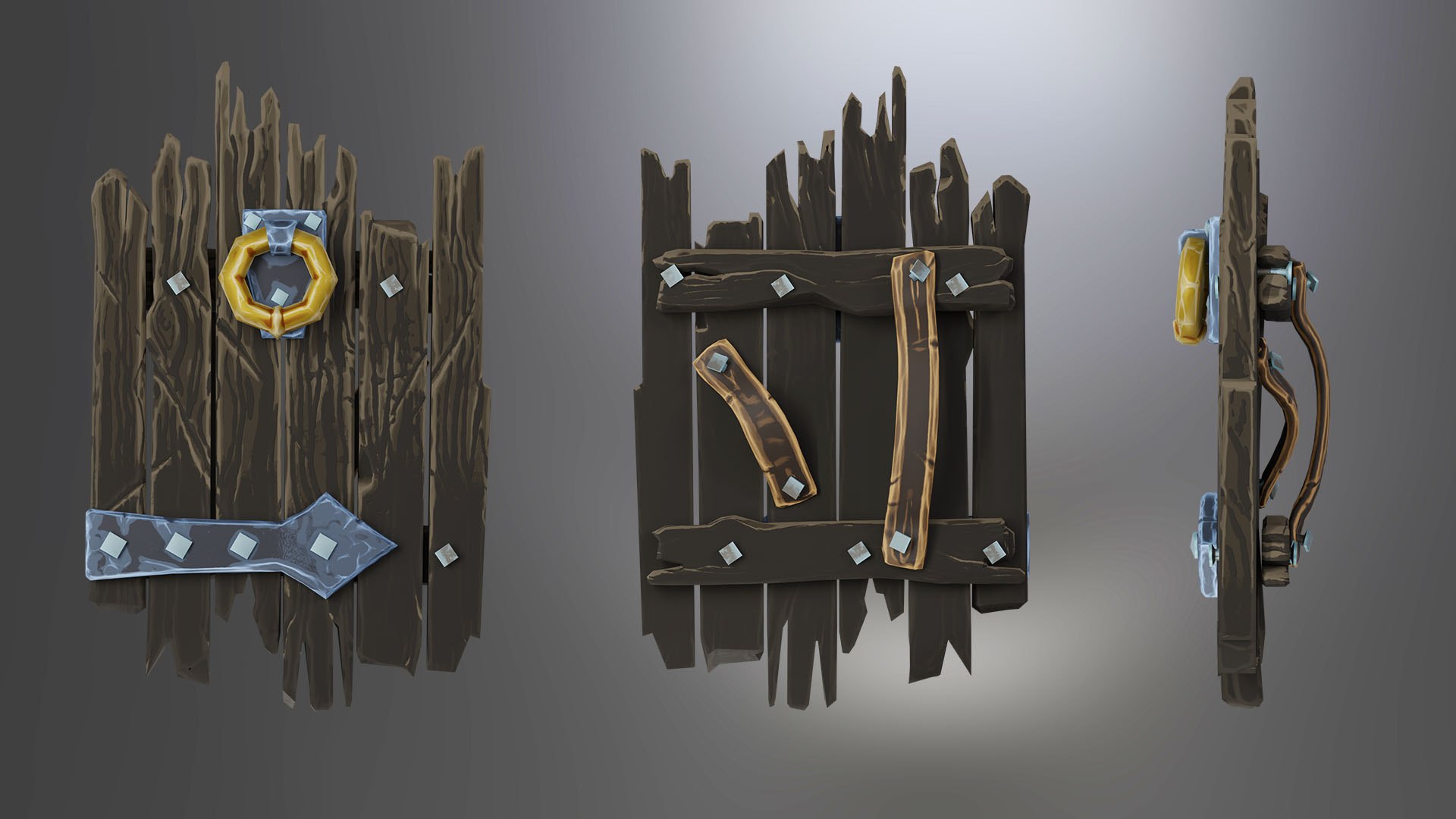 Animated Low Poly Game Ready Skeleton Pack Recruit Warrior Boss 3D ...