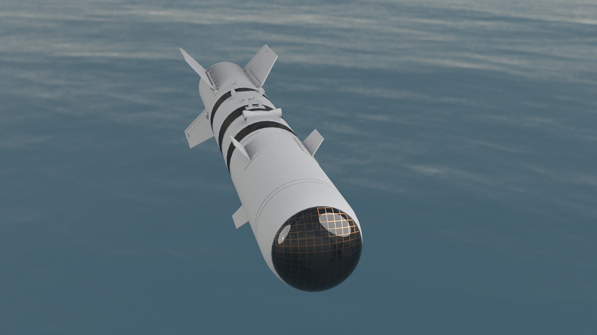 3D Russian KAB-500 Kr Guided Bomb - TurboSquid 2340031