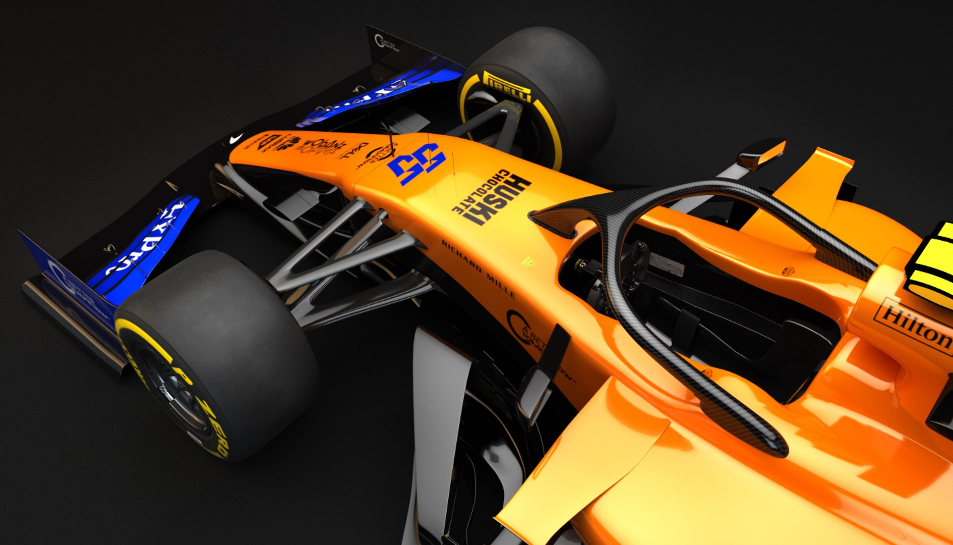 Mclaren Mcl34 2019 3D Model - TurboSquid 1382754
