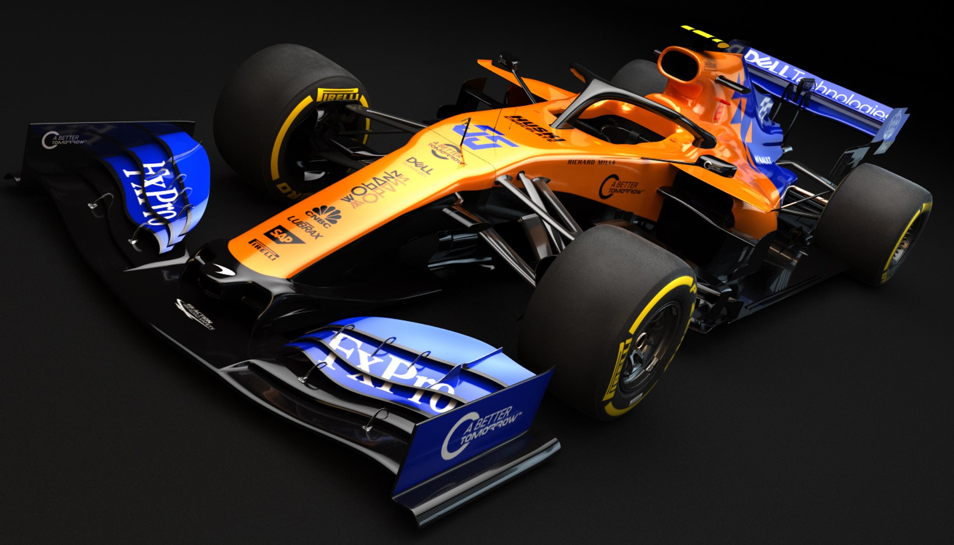 Mclaren mcl34 2019 3D model - TurboSquid 1382754
