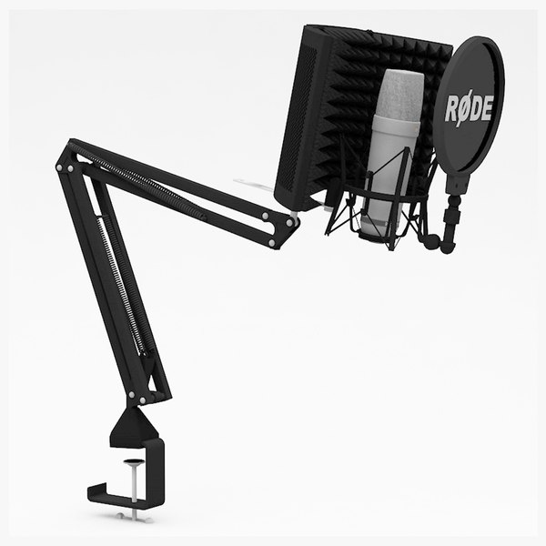 modelo 3d Rode Microphone - TurboSquid 2039015