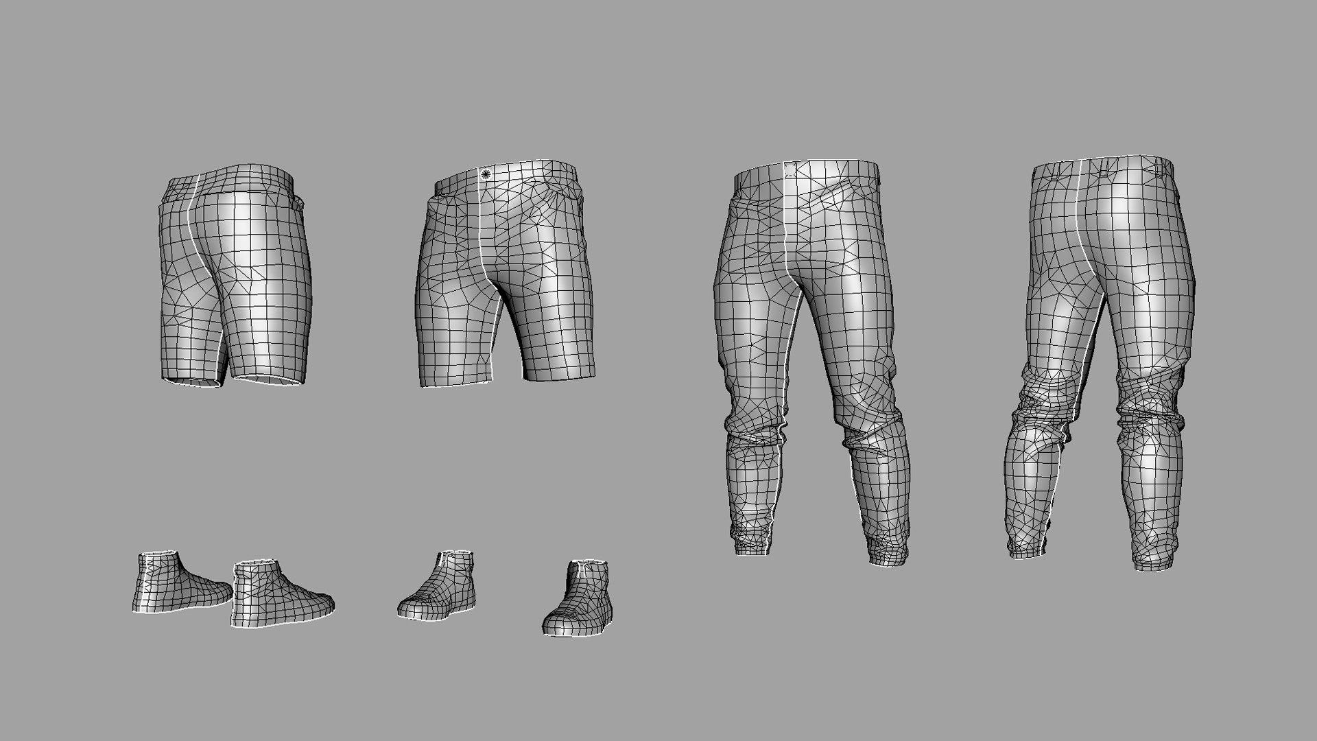 Male Casual Outfits Vol1 3D - TurboSquid 1853065