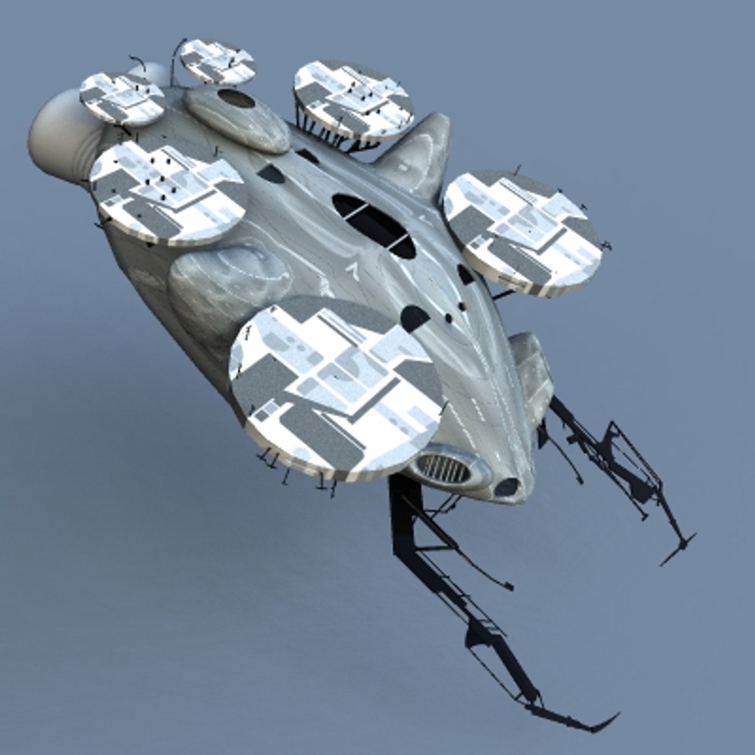 Spacewreck Derelict 3d 3ds