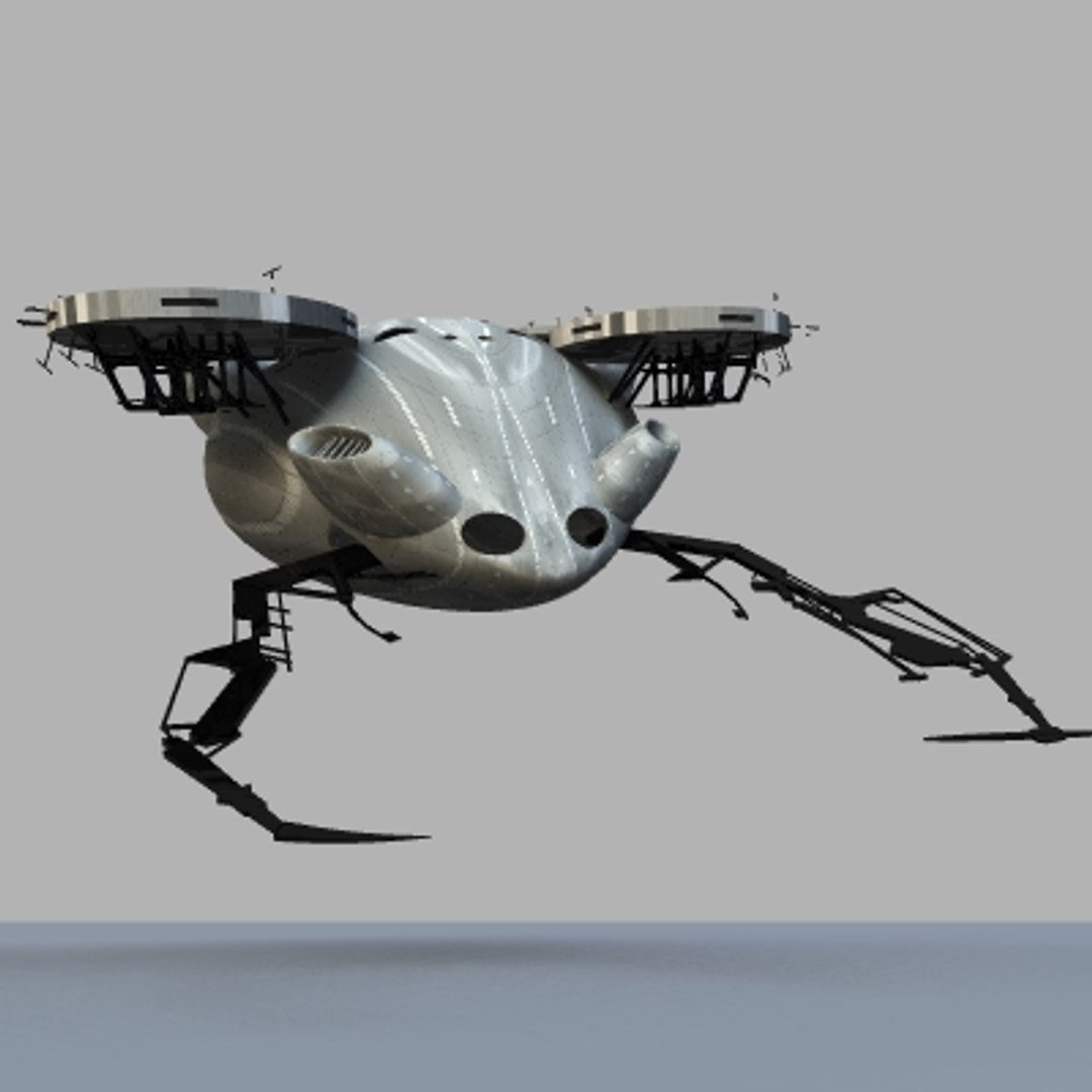 Spacewreck Derelict 3d 3ds