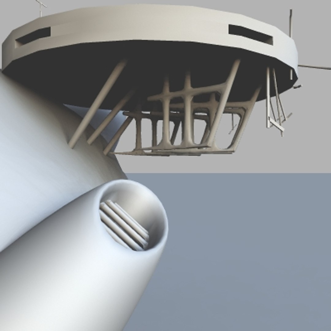 Spacewreck Derelict 3d 3ds