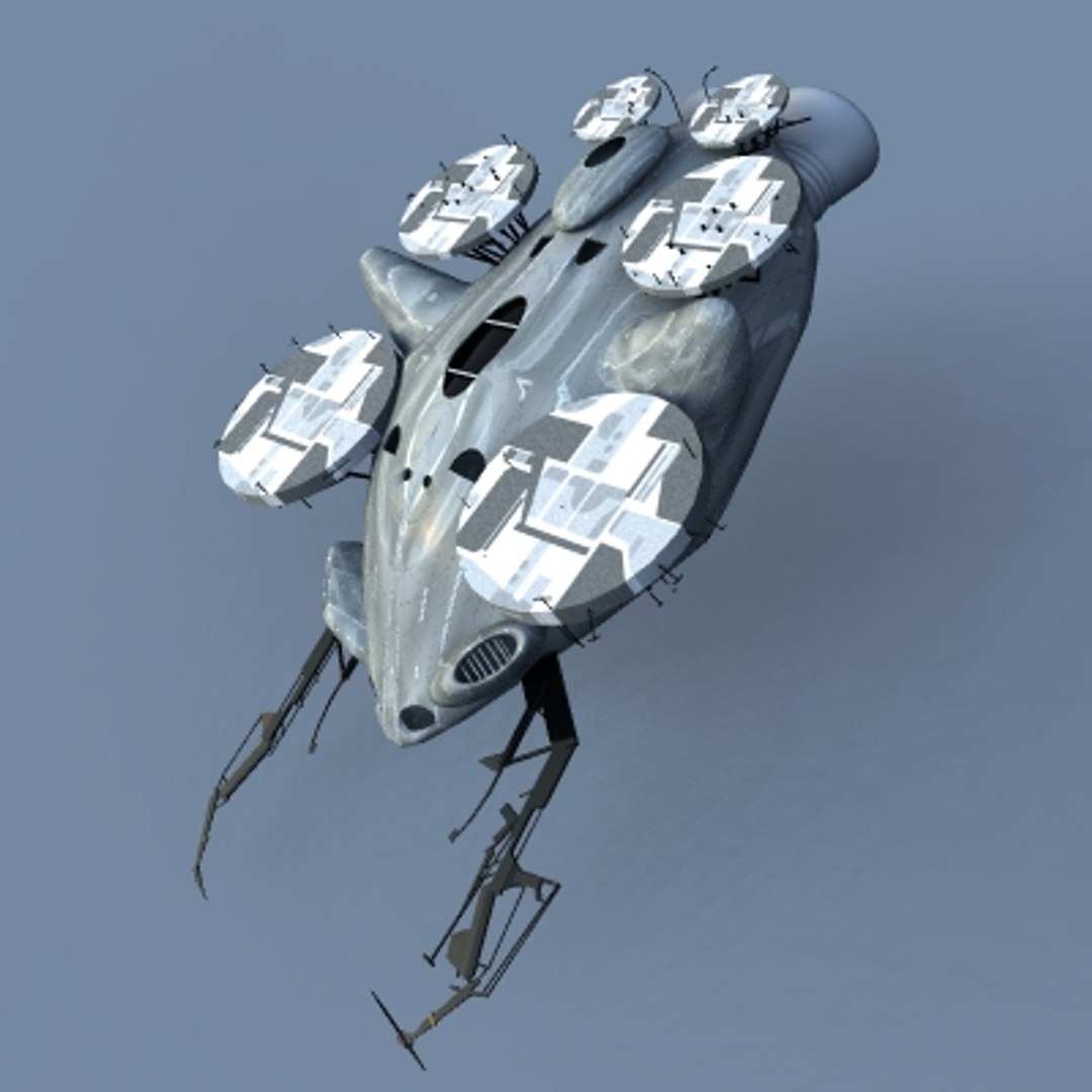 Spacewreck Derelict 3d 3ds