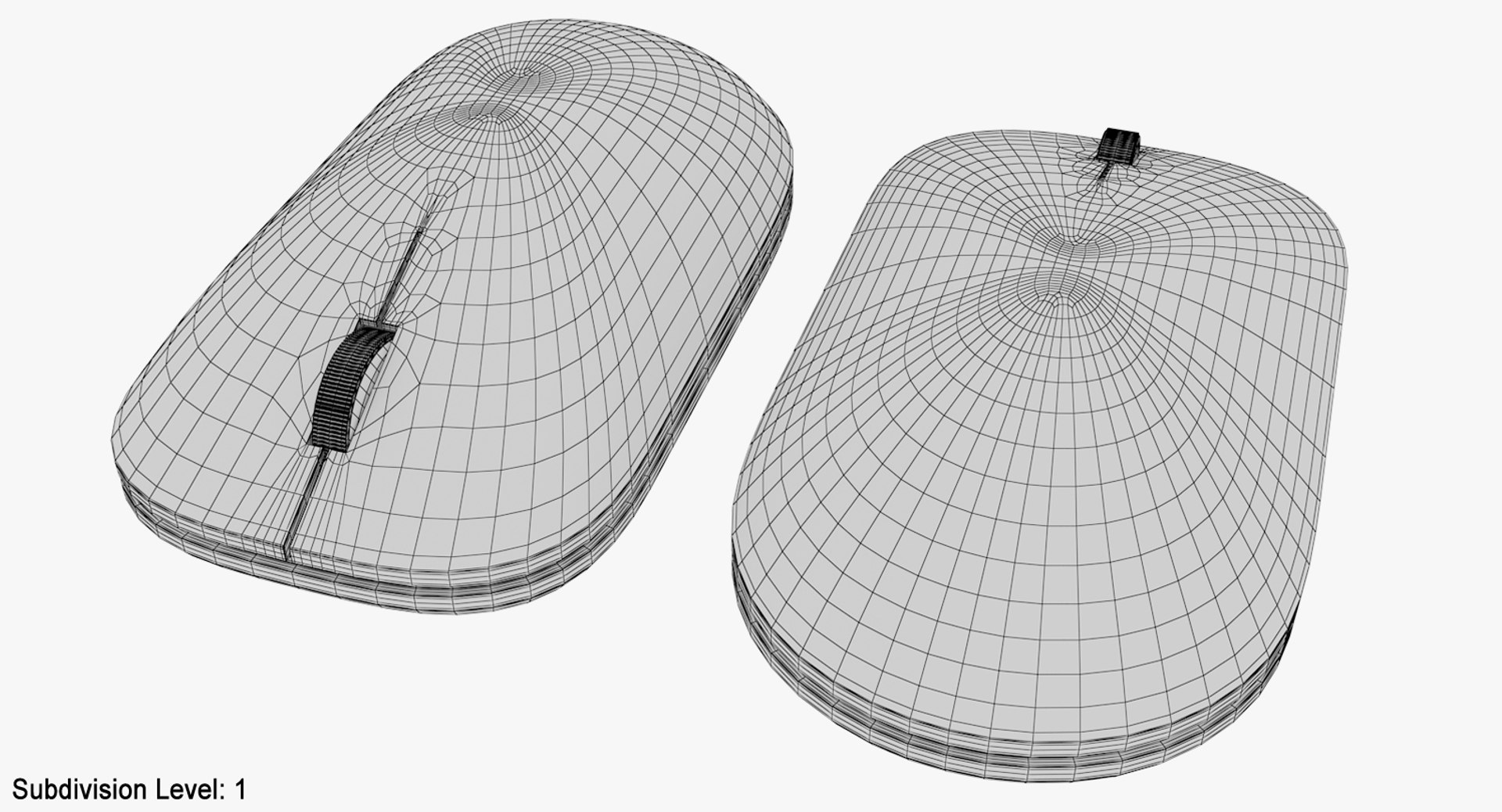 realistic microsoft surface mouse 3d 3ds